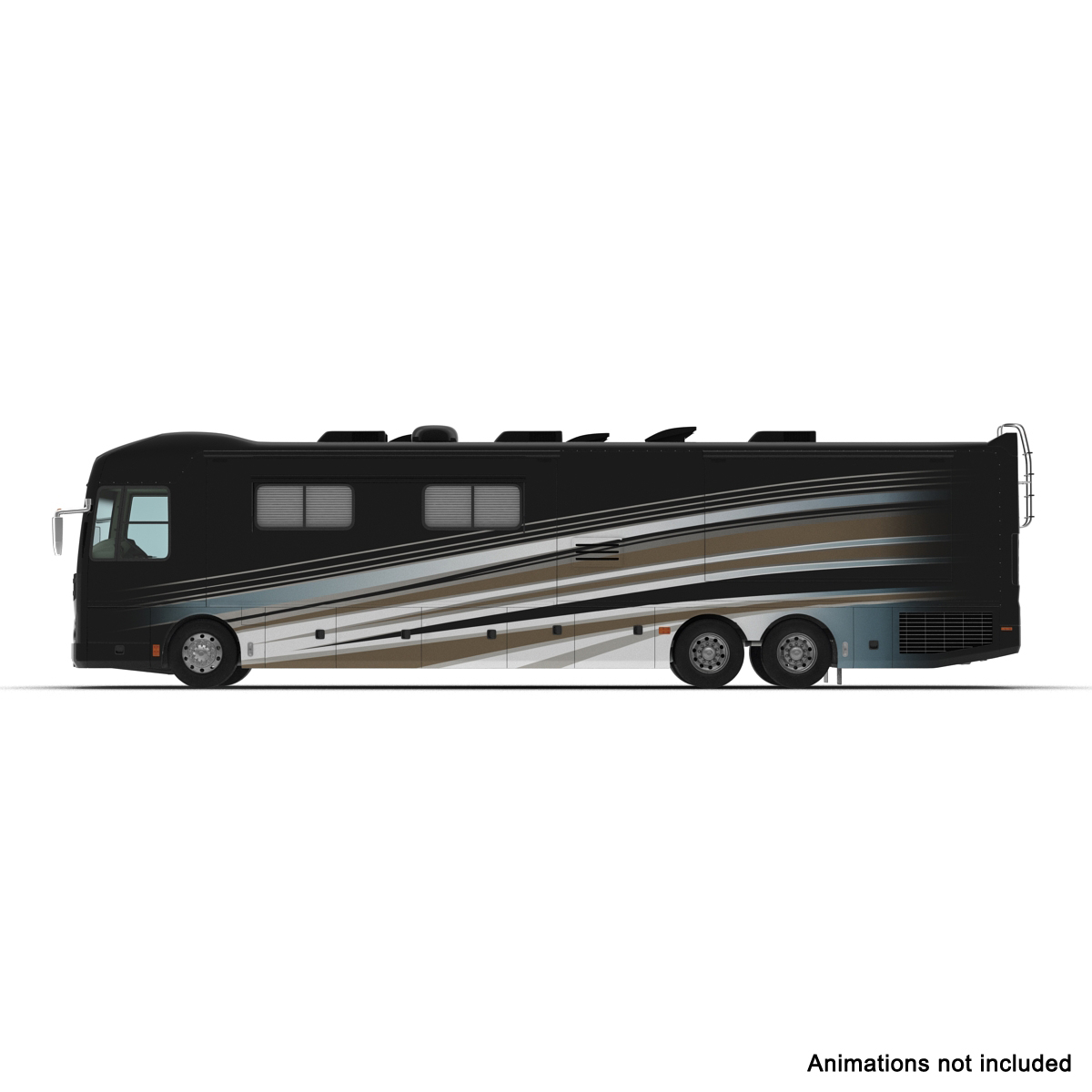 3d model of american recreation vehicle rv
