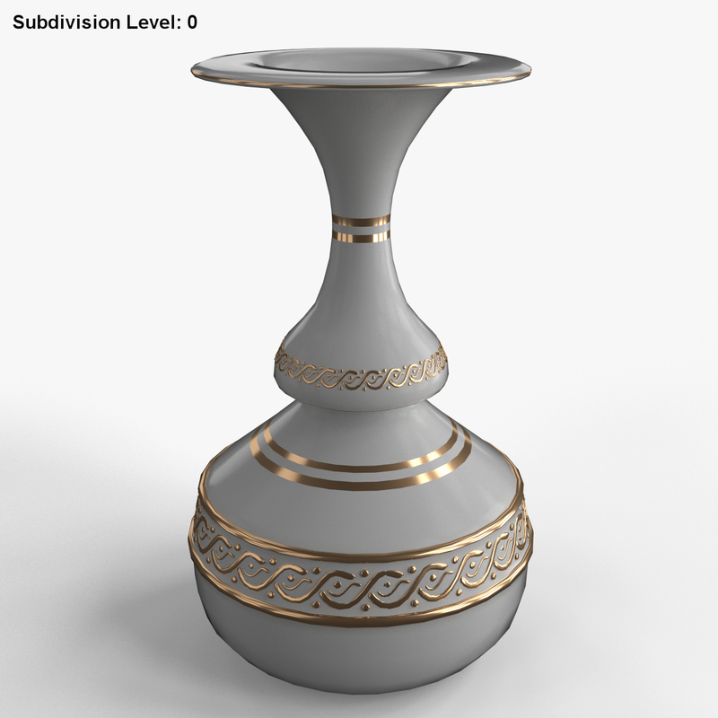 3d model vase 02