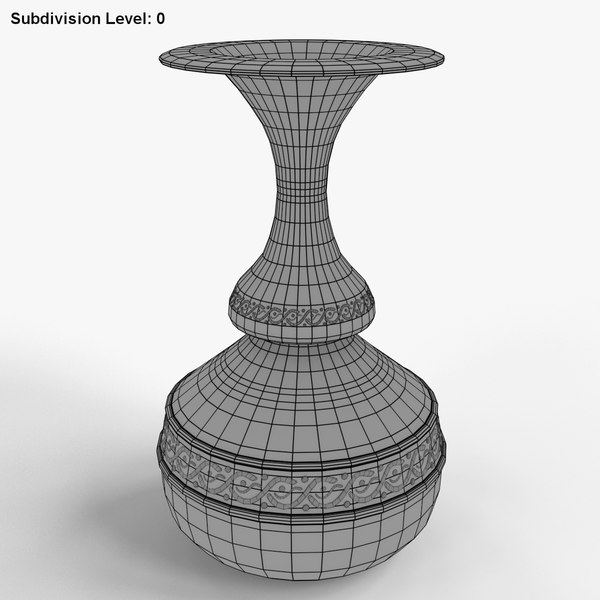 3d model vase 02