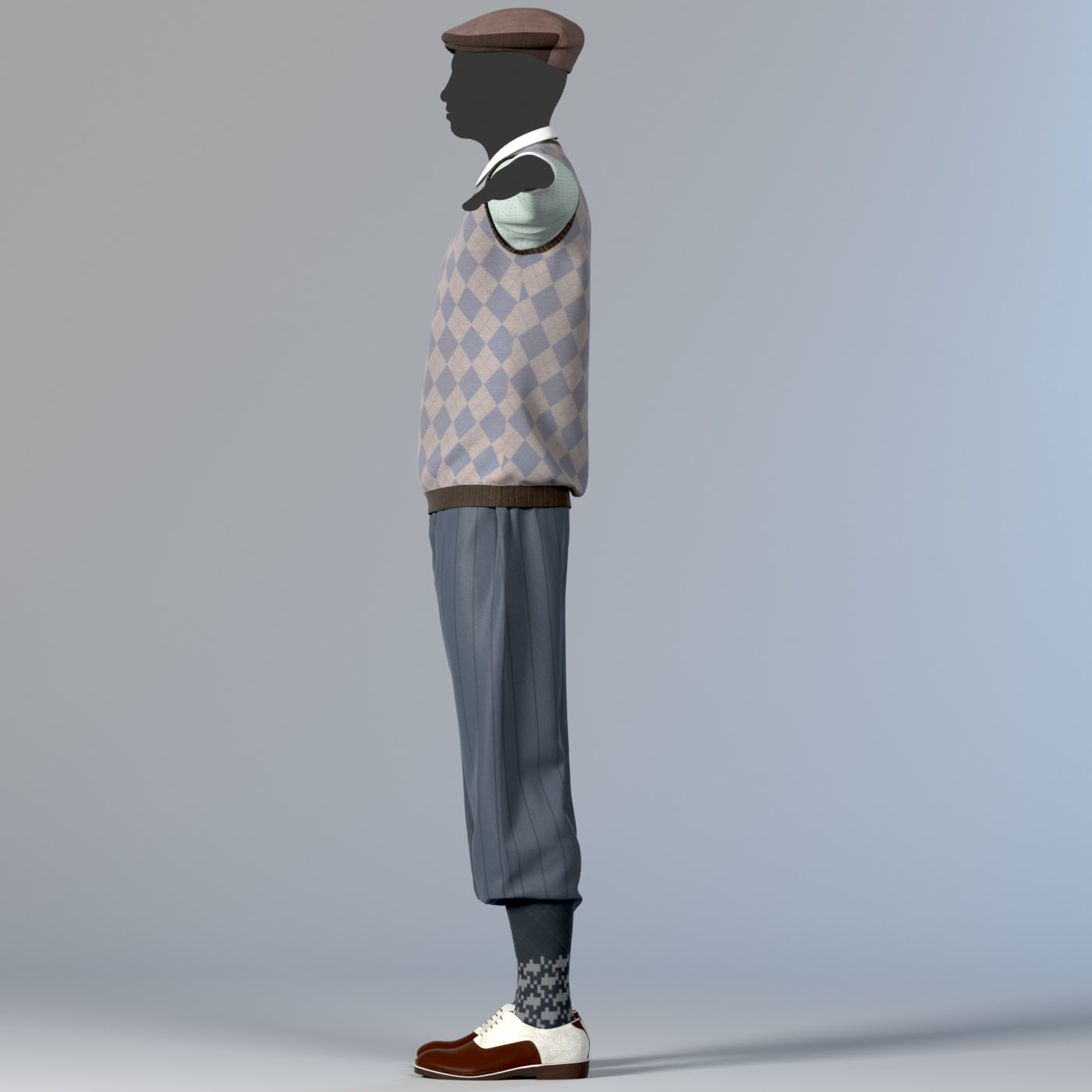 3d mens clothes