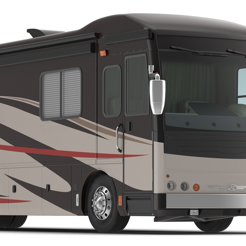 3d american recreation vehicle rv model