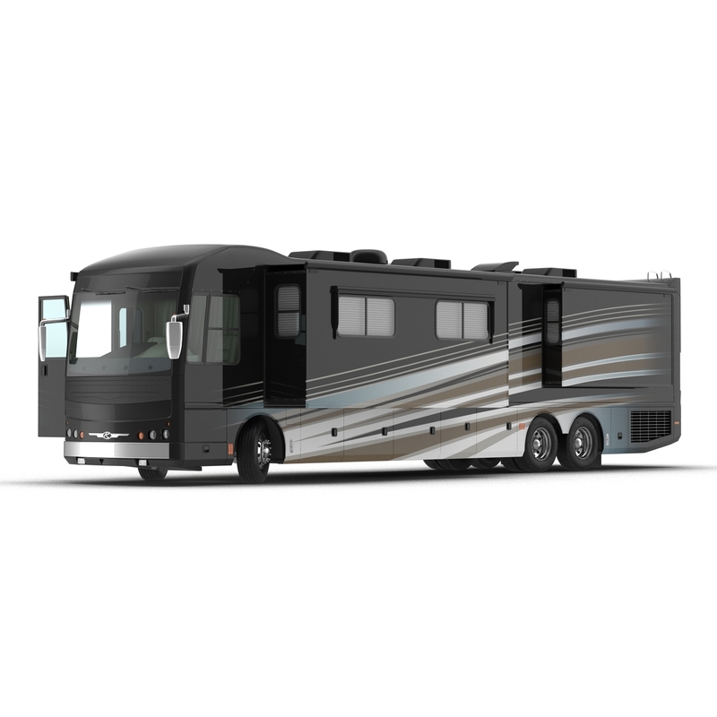 3d model of american recreation vehicle rv
