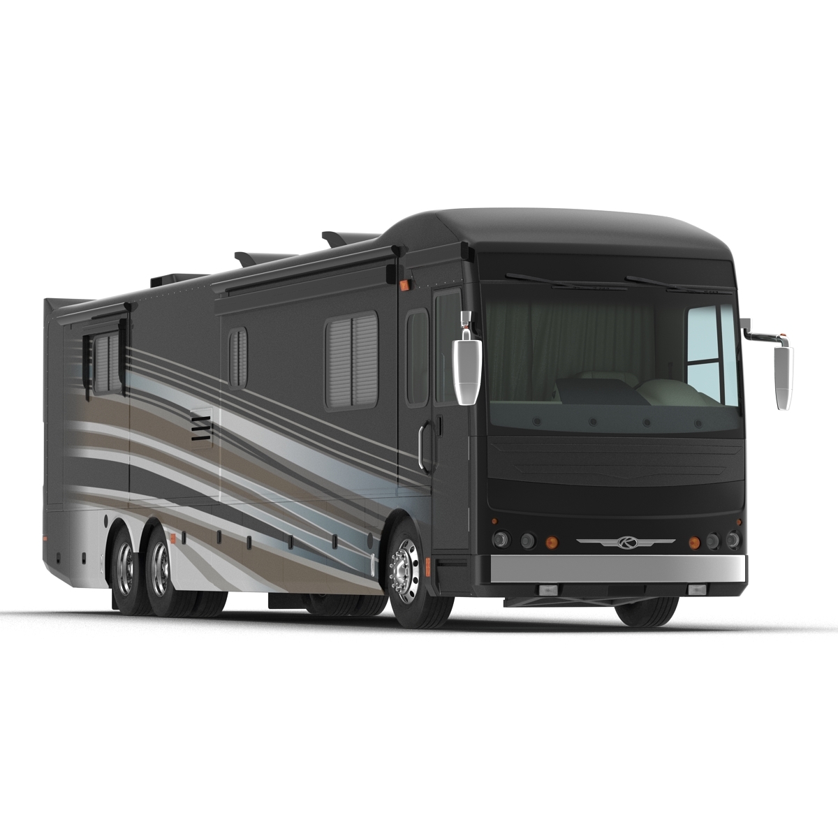 3d model of american recreation vehicle rv