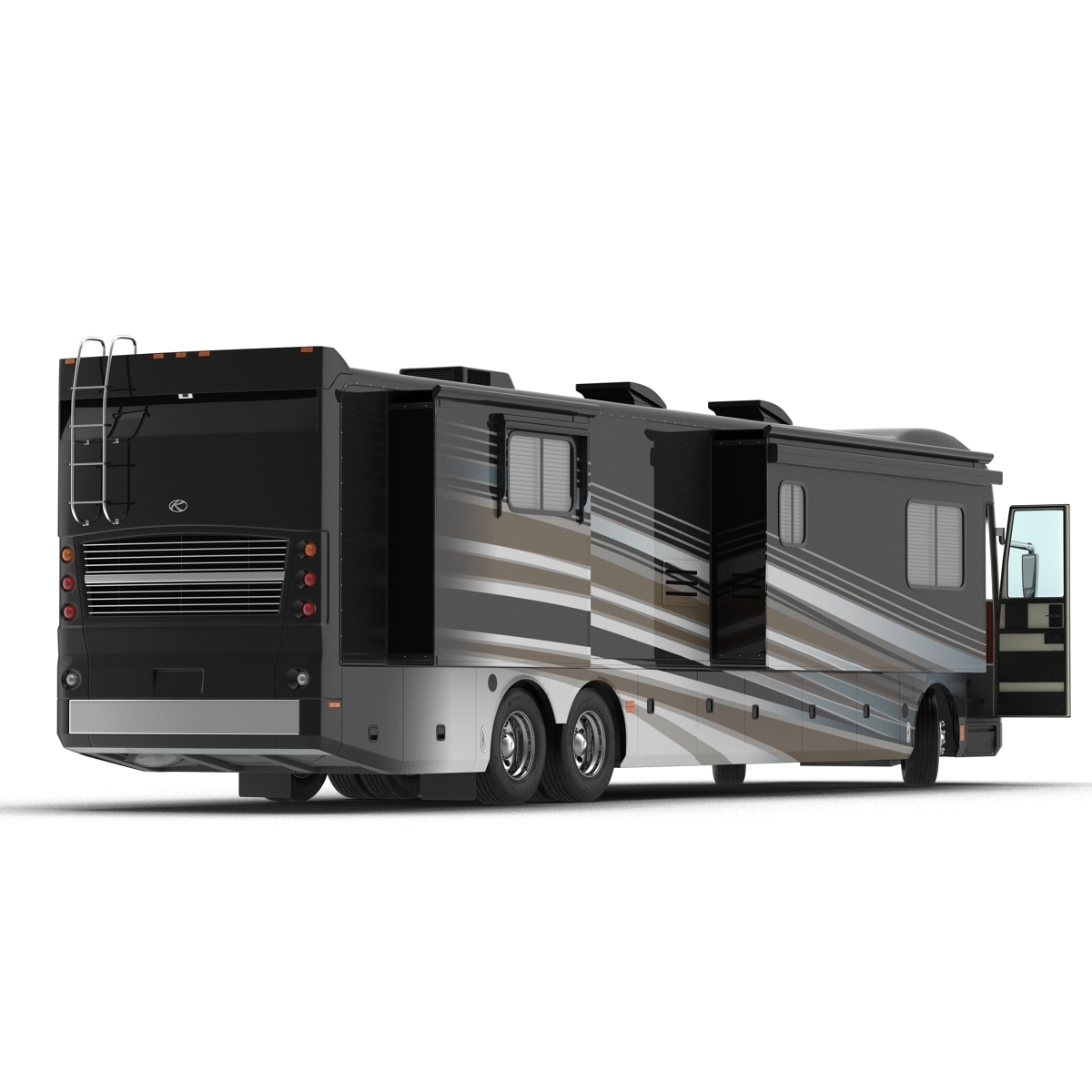 3d model of american recreation vehicle rv