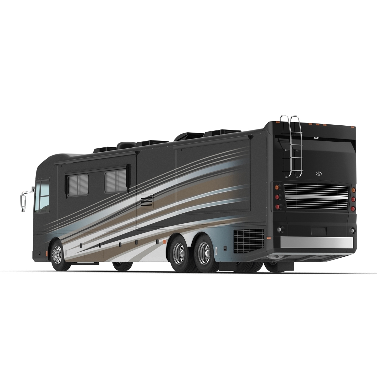 3d model of american recreation vehicle rv