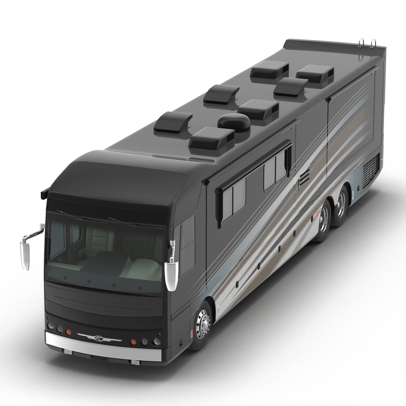 3d model of american recreation vehicle rv