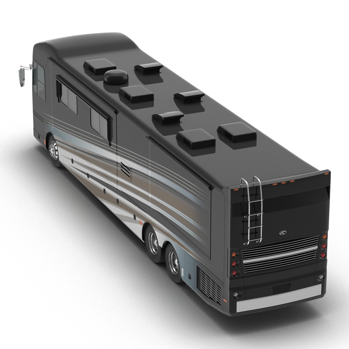 3d model of american recreation vehicle rv