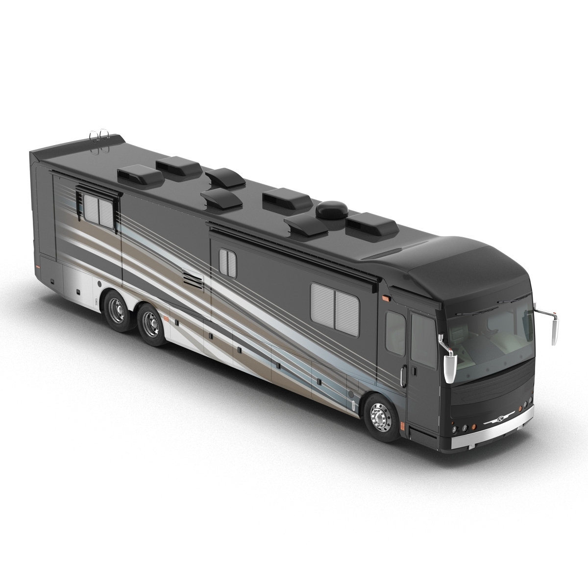 3d model of american recreation vehicle rv