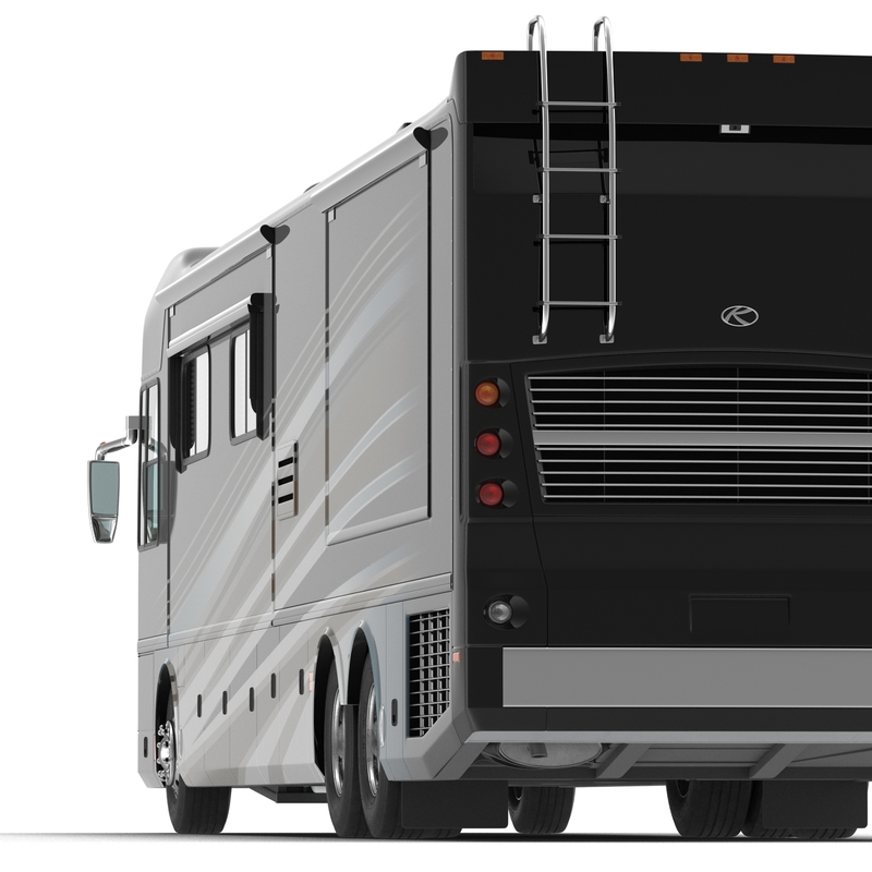 3d model of american recreation vehicle rv