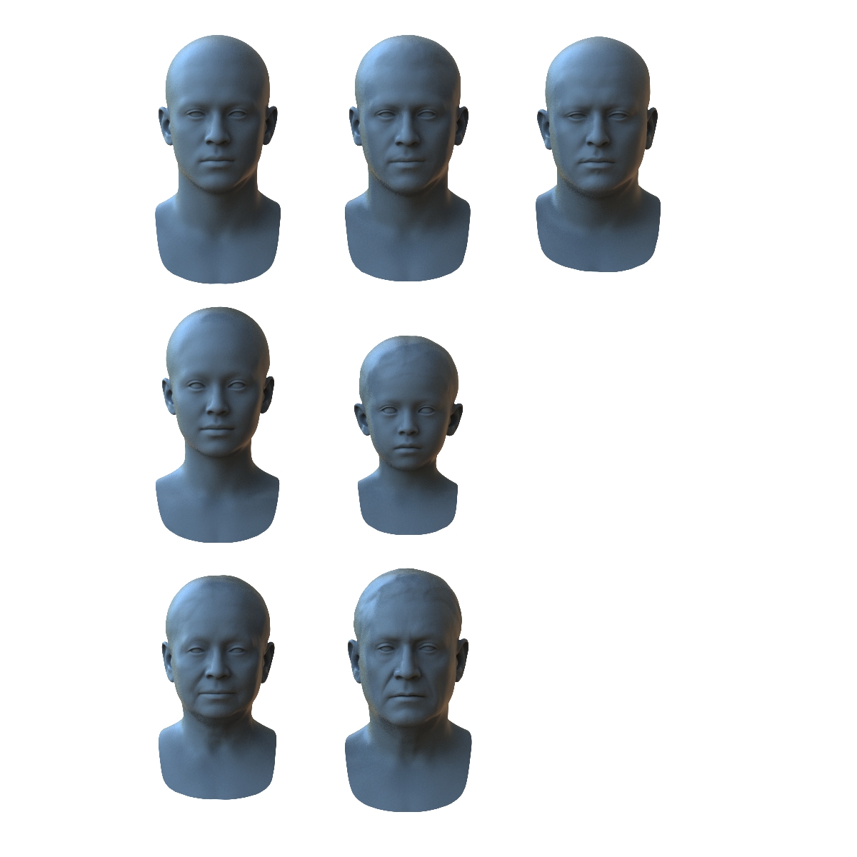 3d based face ages