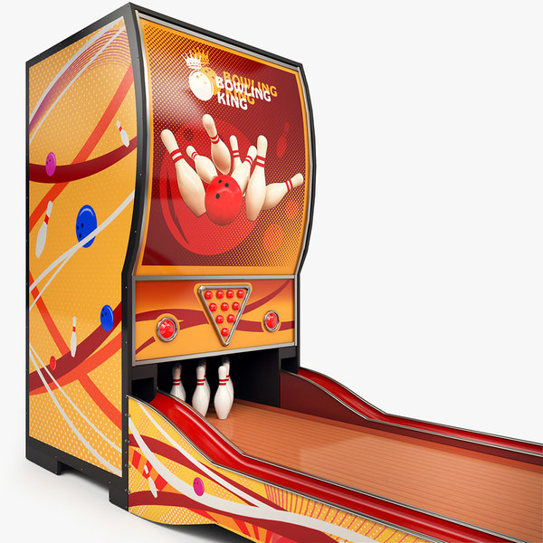 obj bowling arcade machine