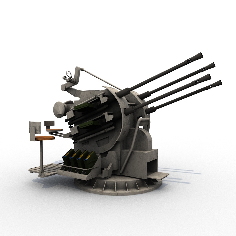 2-cm-flak-vierling 38 c4d