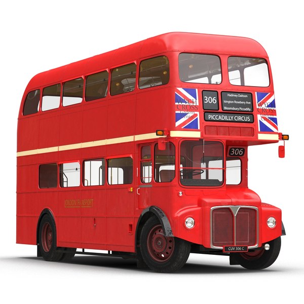 3d london bus routemaster model