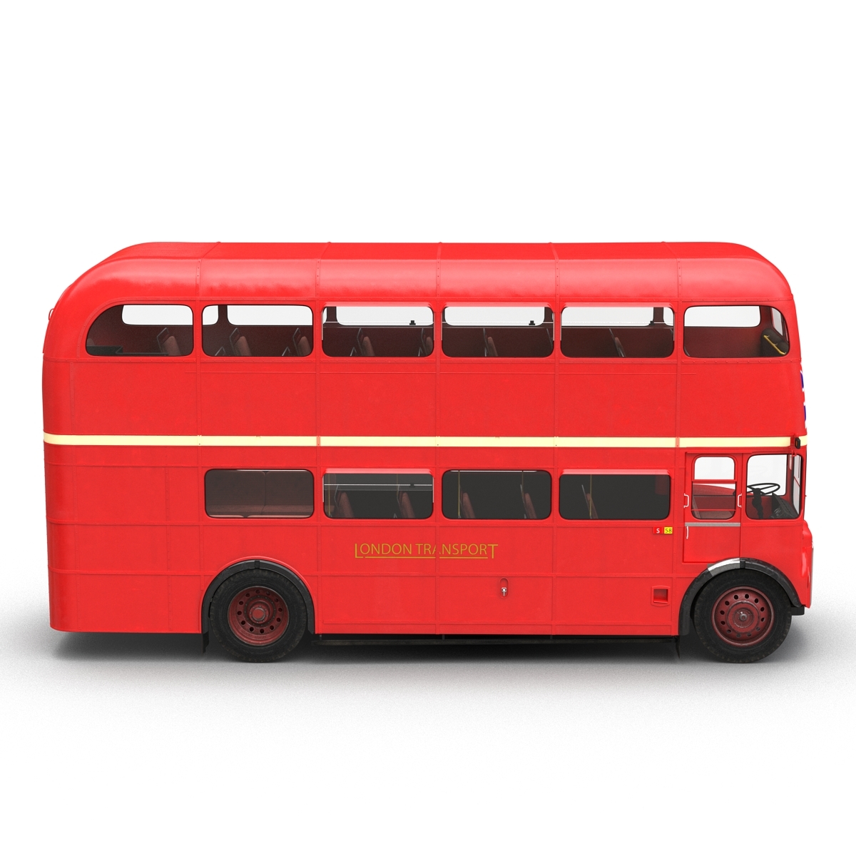 3d london bus routemaster model