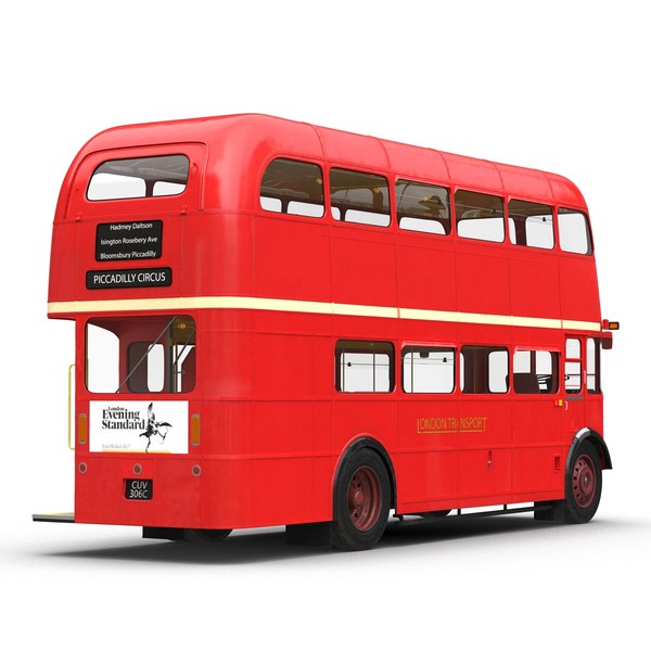 3d london bus routemaster model