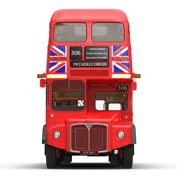 3d london bus routemaster model