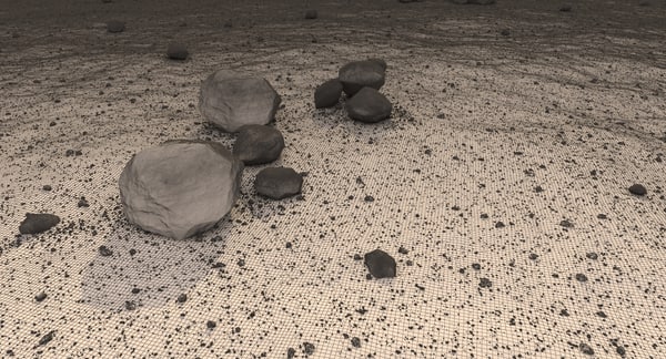 mars surface 3d max