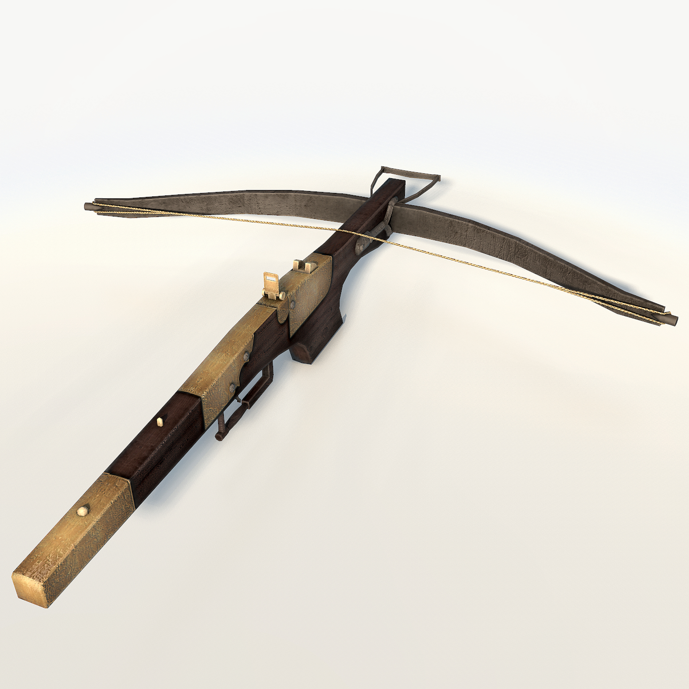 crossbow bow cross 3d max