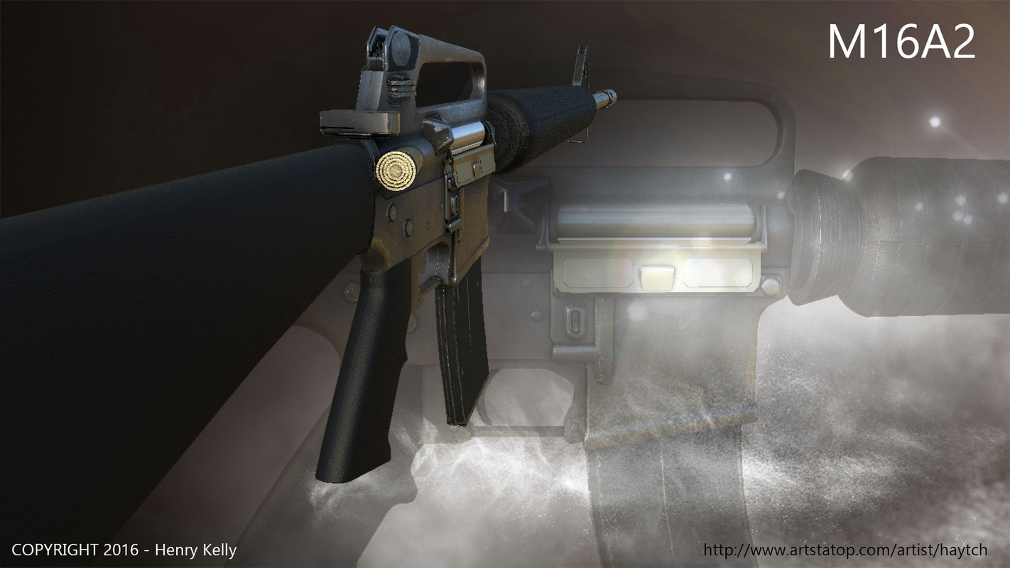 3d m16 a2 rifle