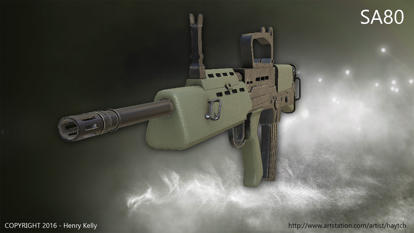 sa80 a2 ready 3d 3ds