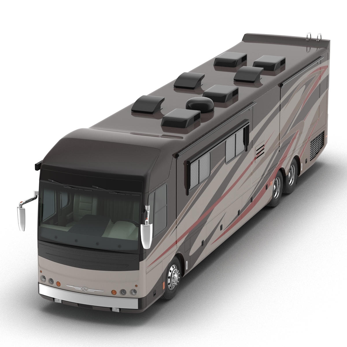 3d model american recreation vehicle rv