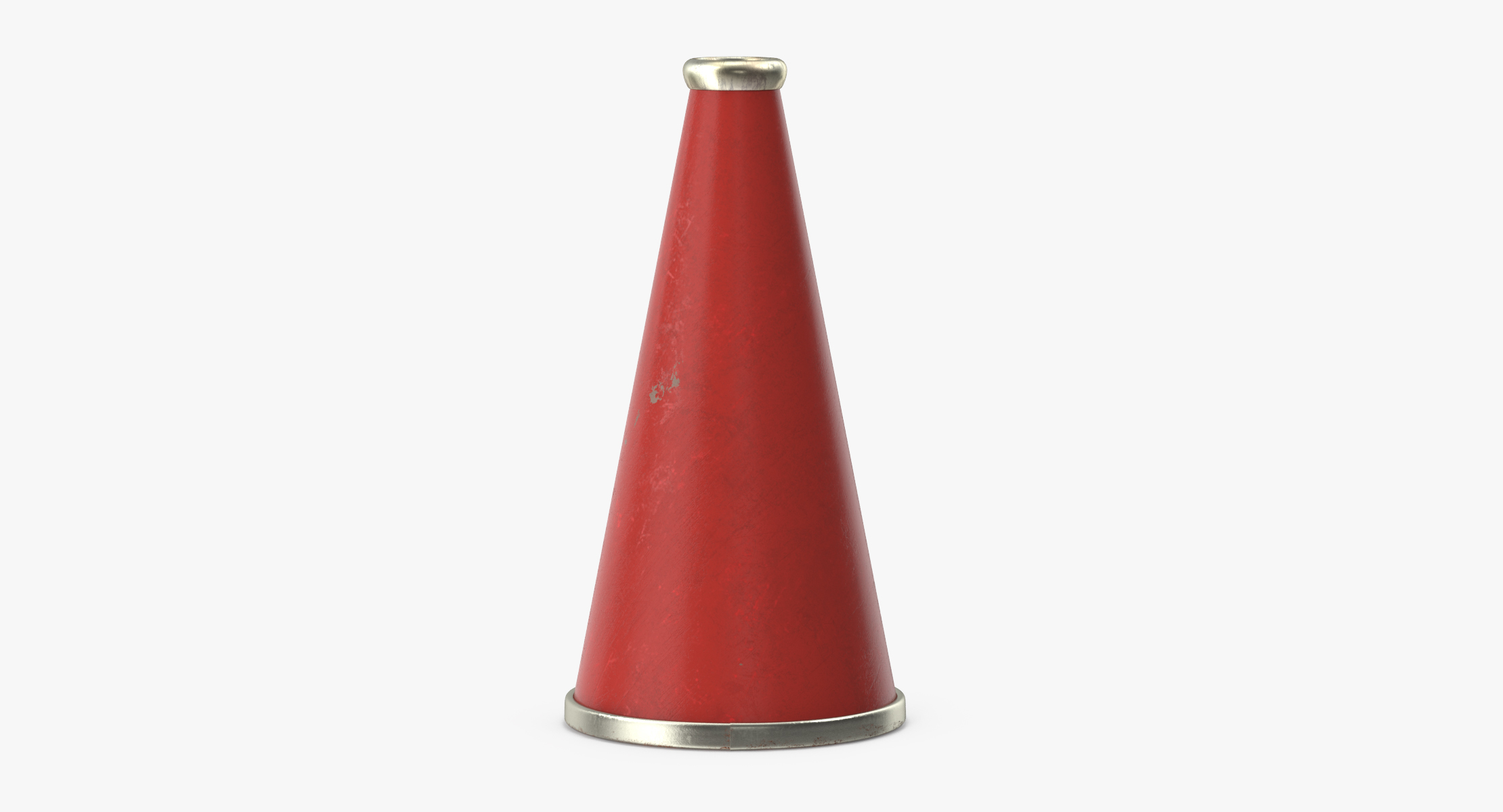 3d model old megaphone