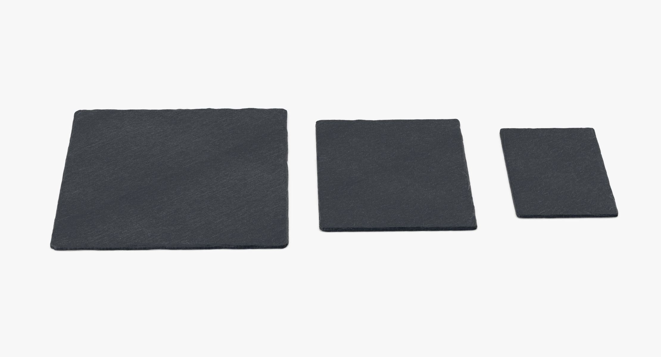 3d slate rectangular plates model