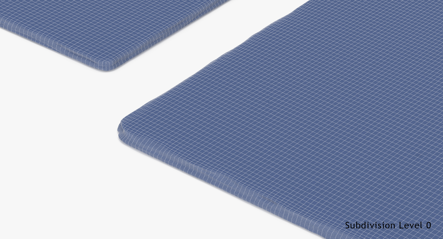 3d slate rectangular plates model