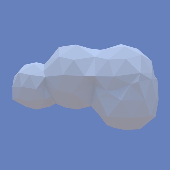 clouds pack 3d model