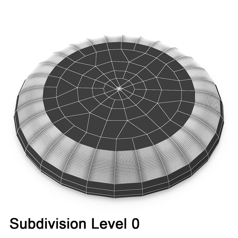 3d model frisbee