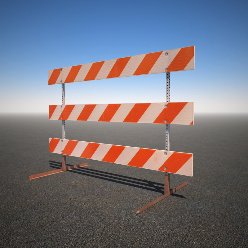 construction barricade max