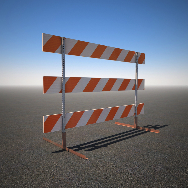 construction barricade max