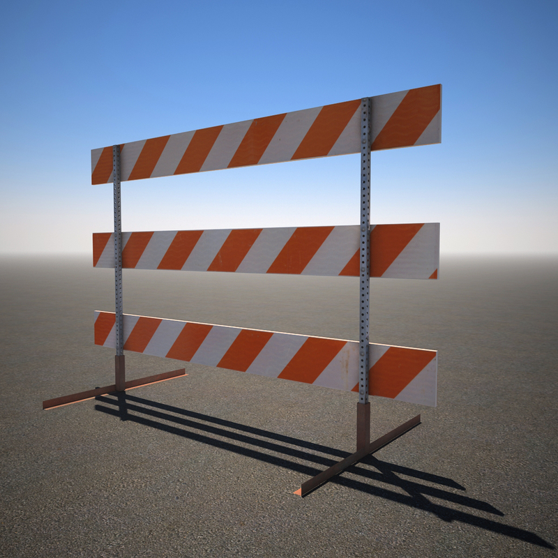 construction barricade max