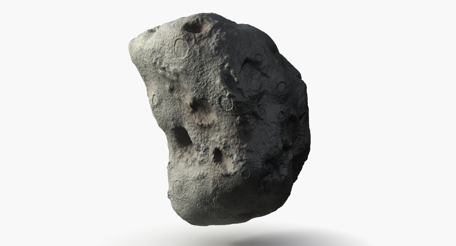 asteroid meteor meteorite 3d model