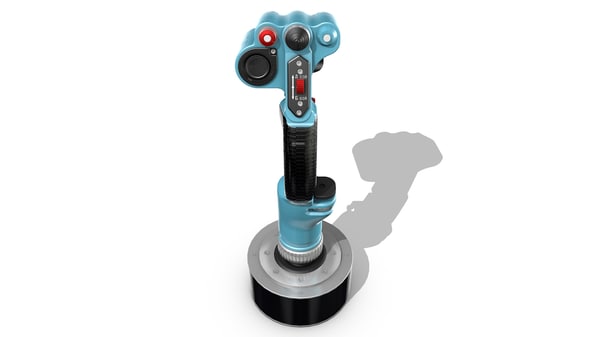 su-27 joystick 3d model