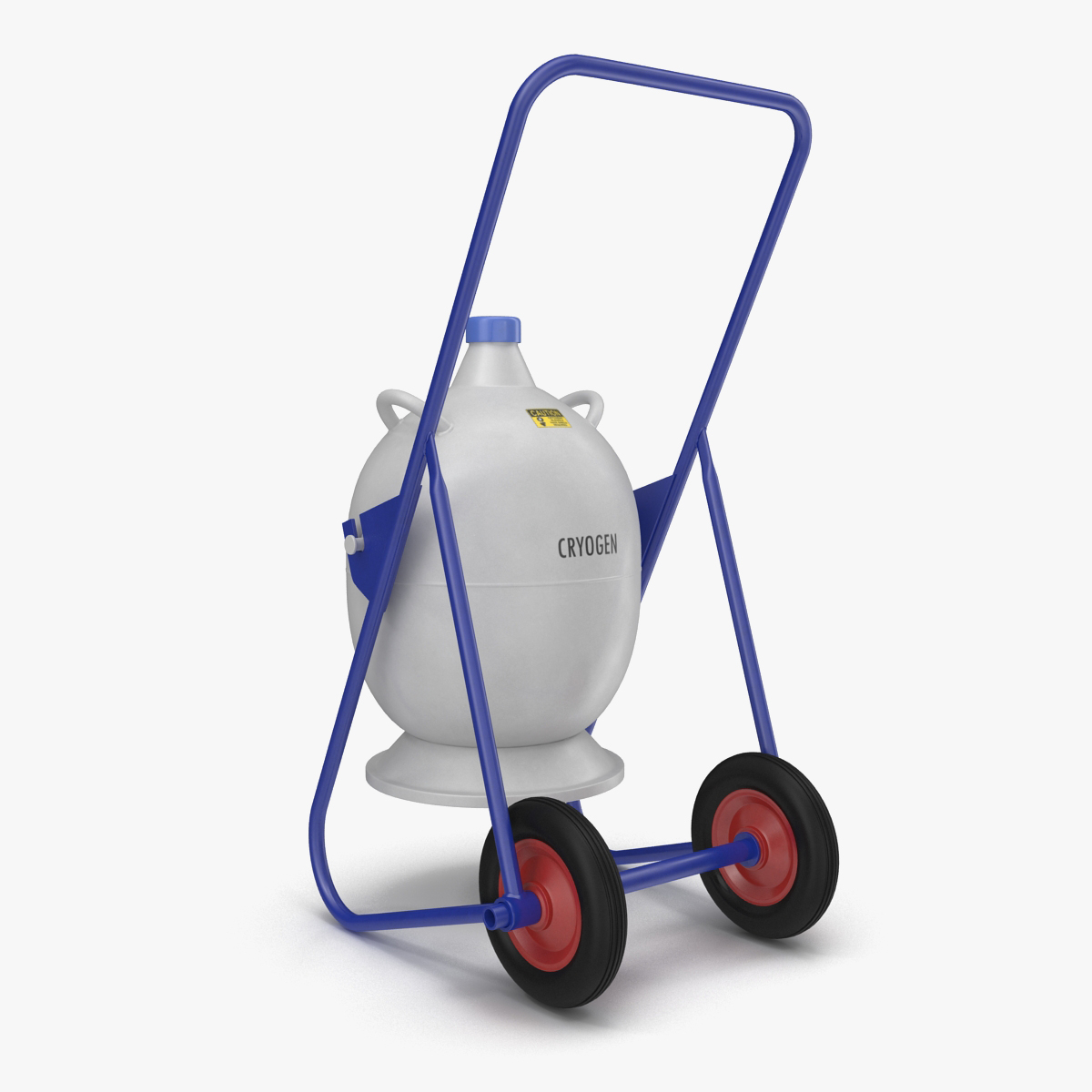 3d dewar cart model