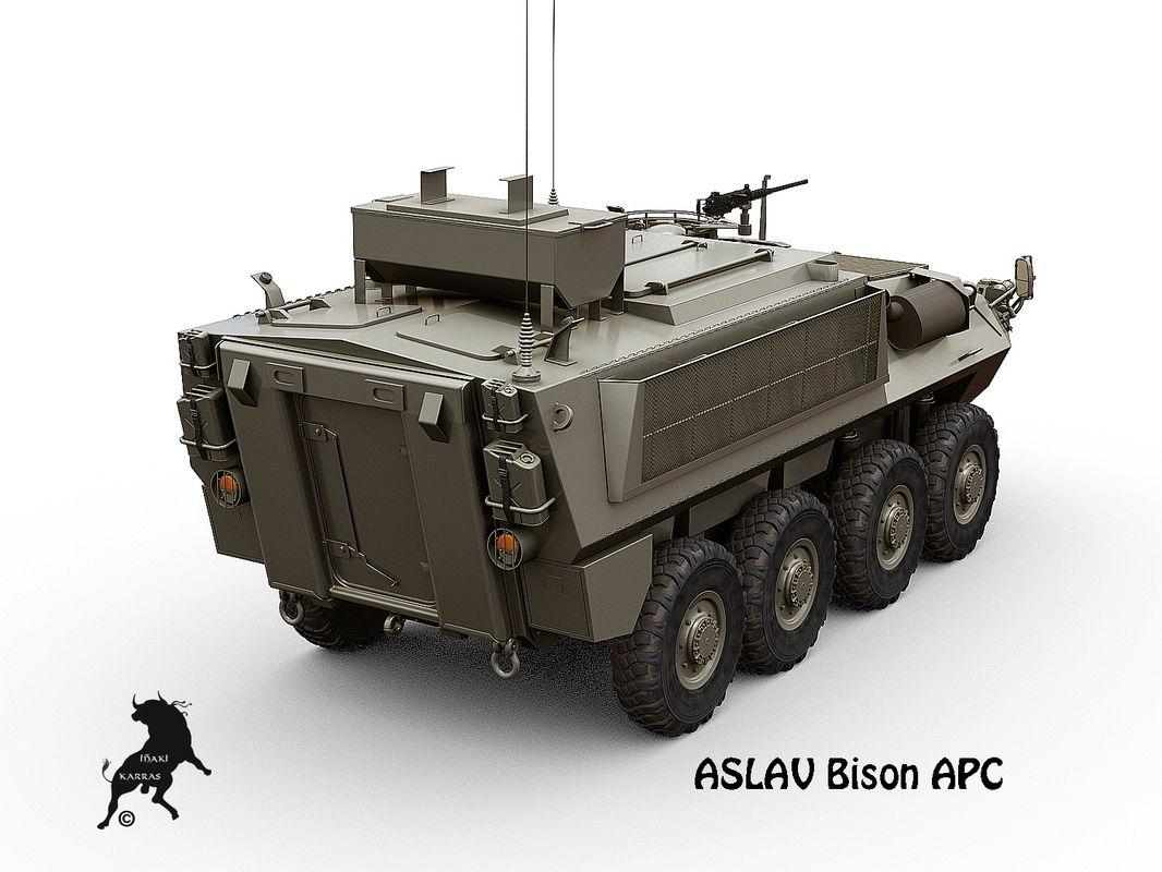 max bison 8x8 mowag