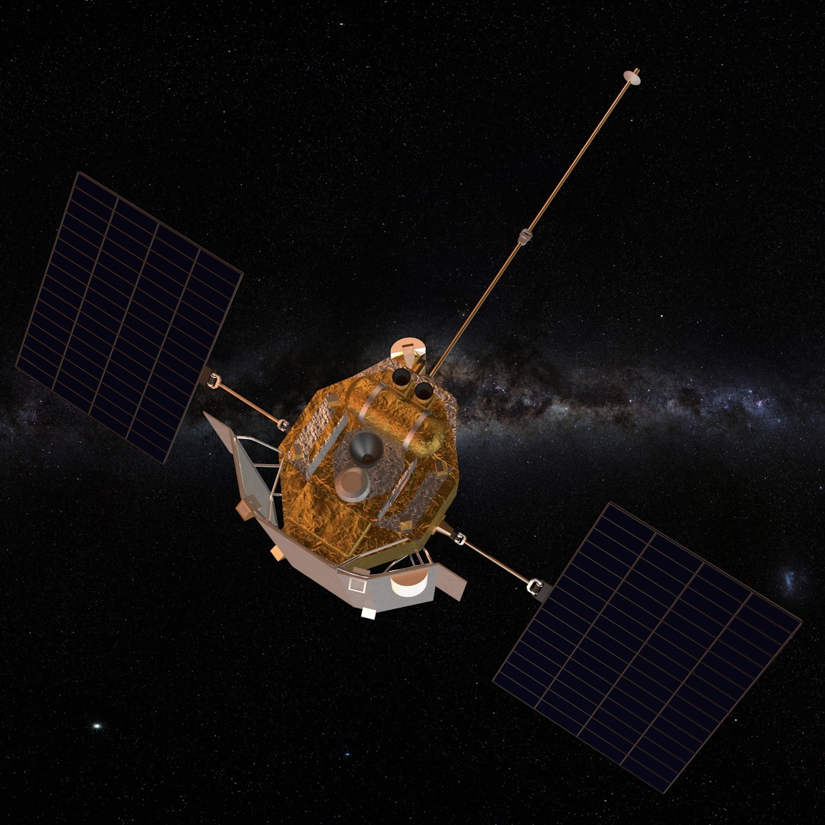 3d messenger spacecraft
