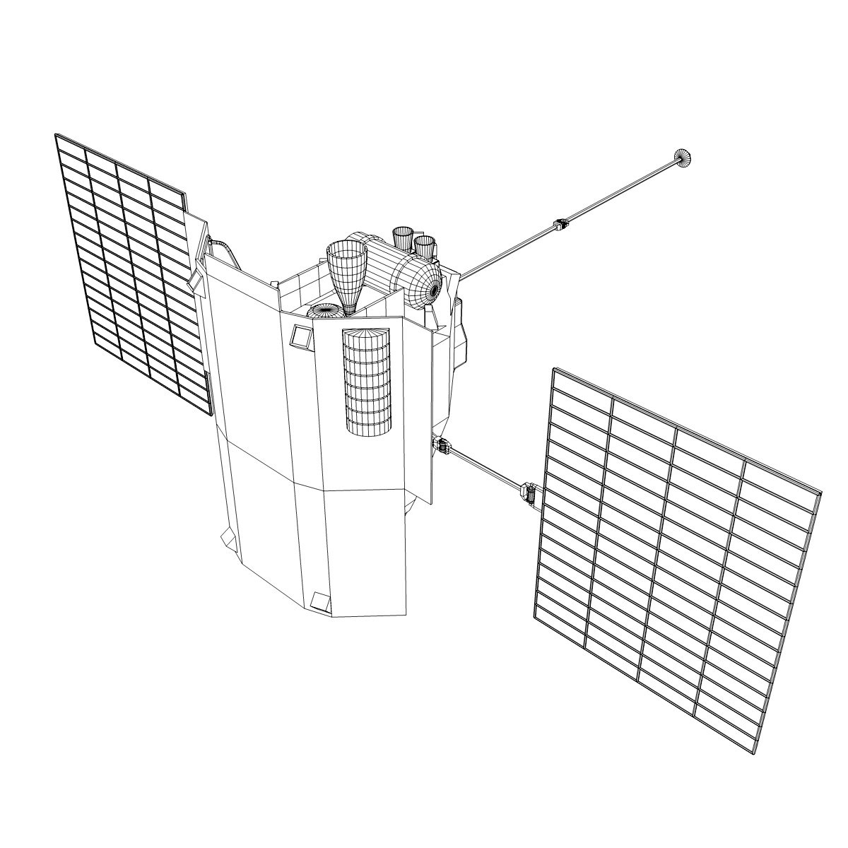 3d messenger spacecraft