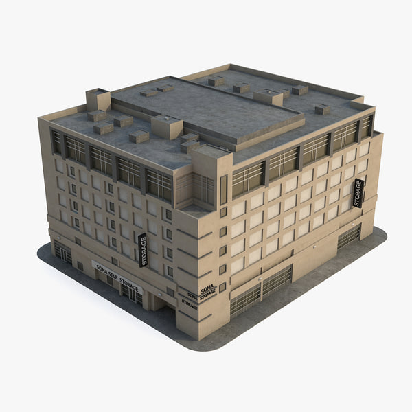 3d c4d building san francisco