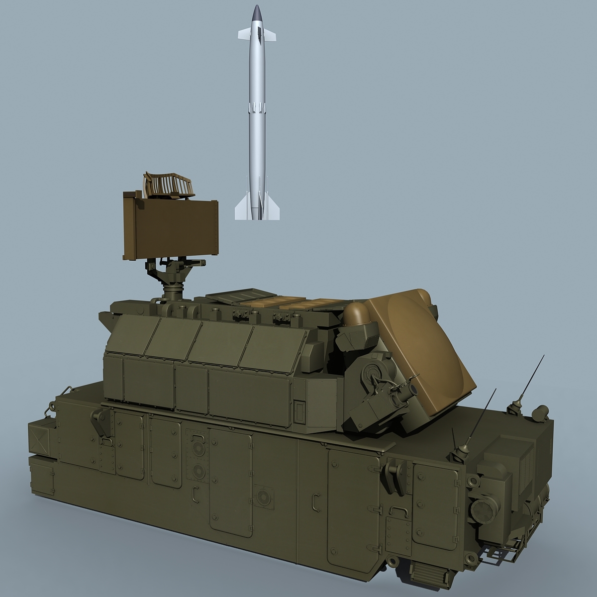 variants sam sa-15 gauntlet 3d max