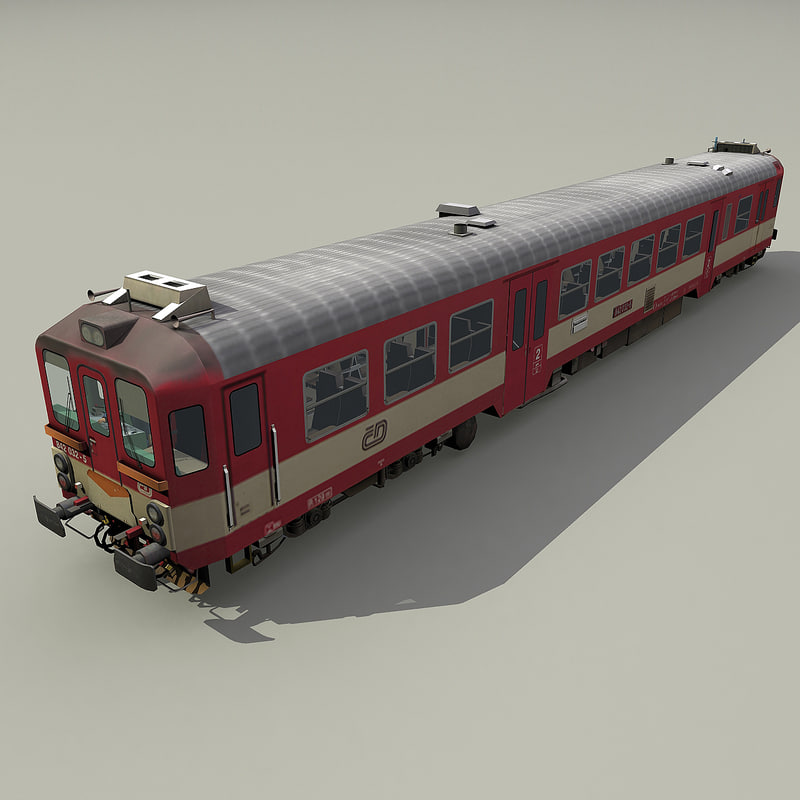 diesel multiple unit 842 3d model