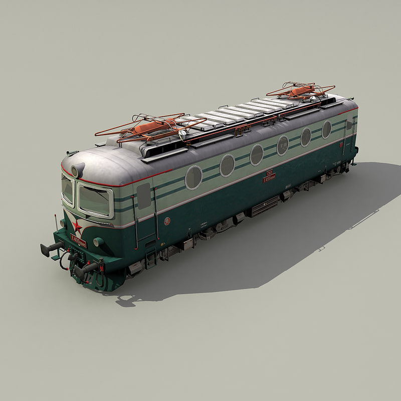 3d model electric e499 0 locomotive