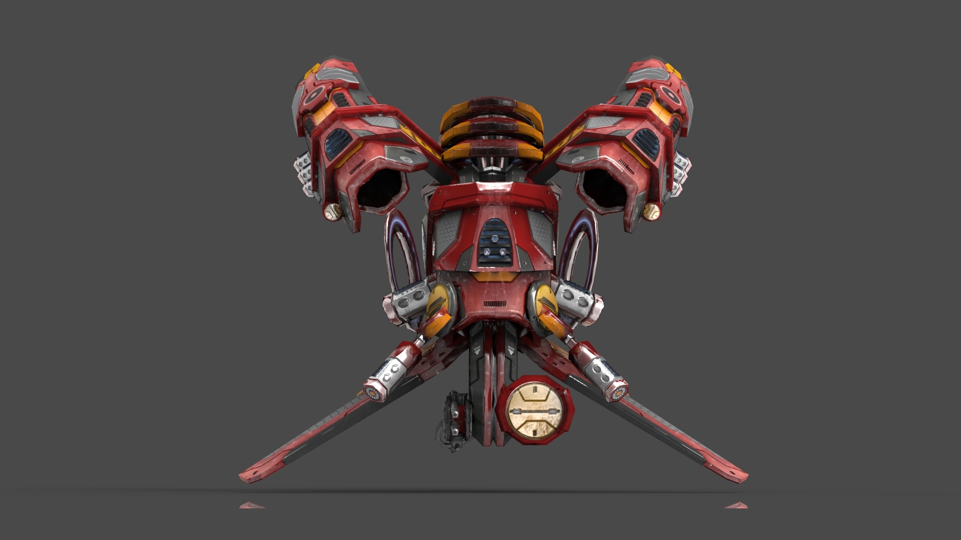 3d anime drone model