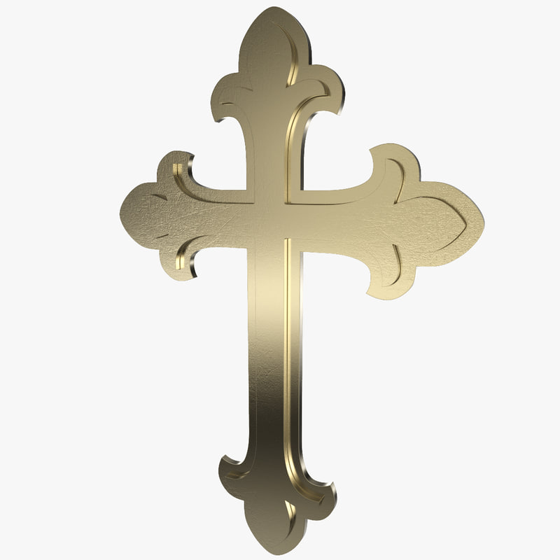 3d model cross