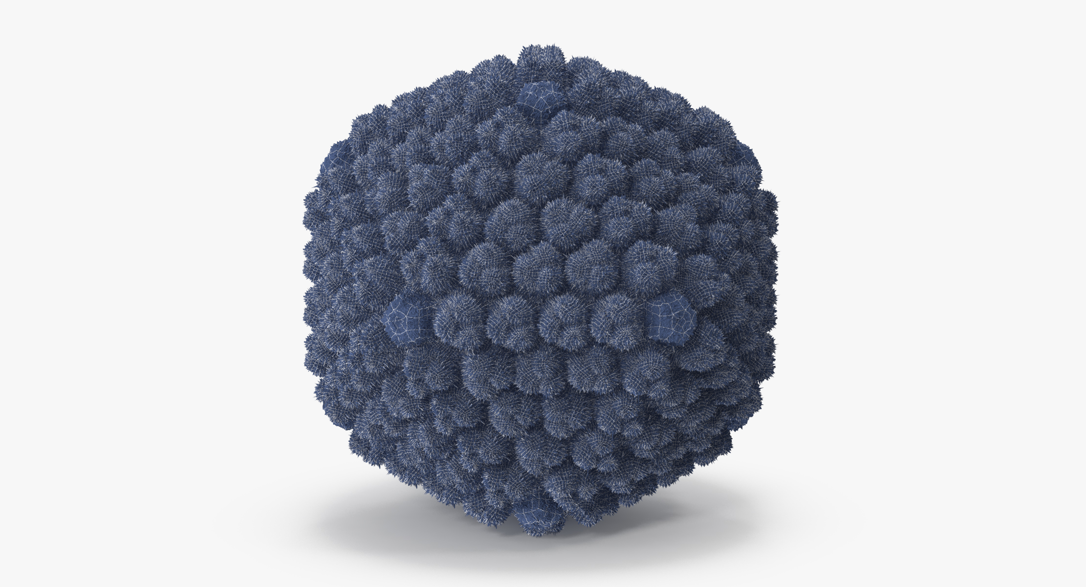 3d model virus adeno