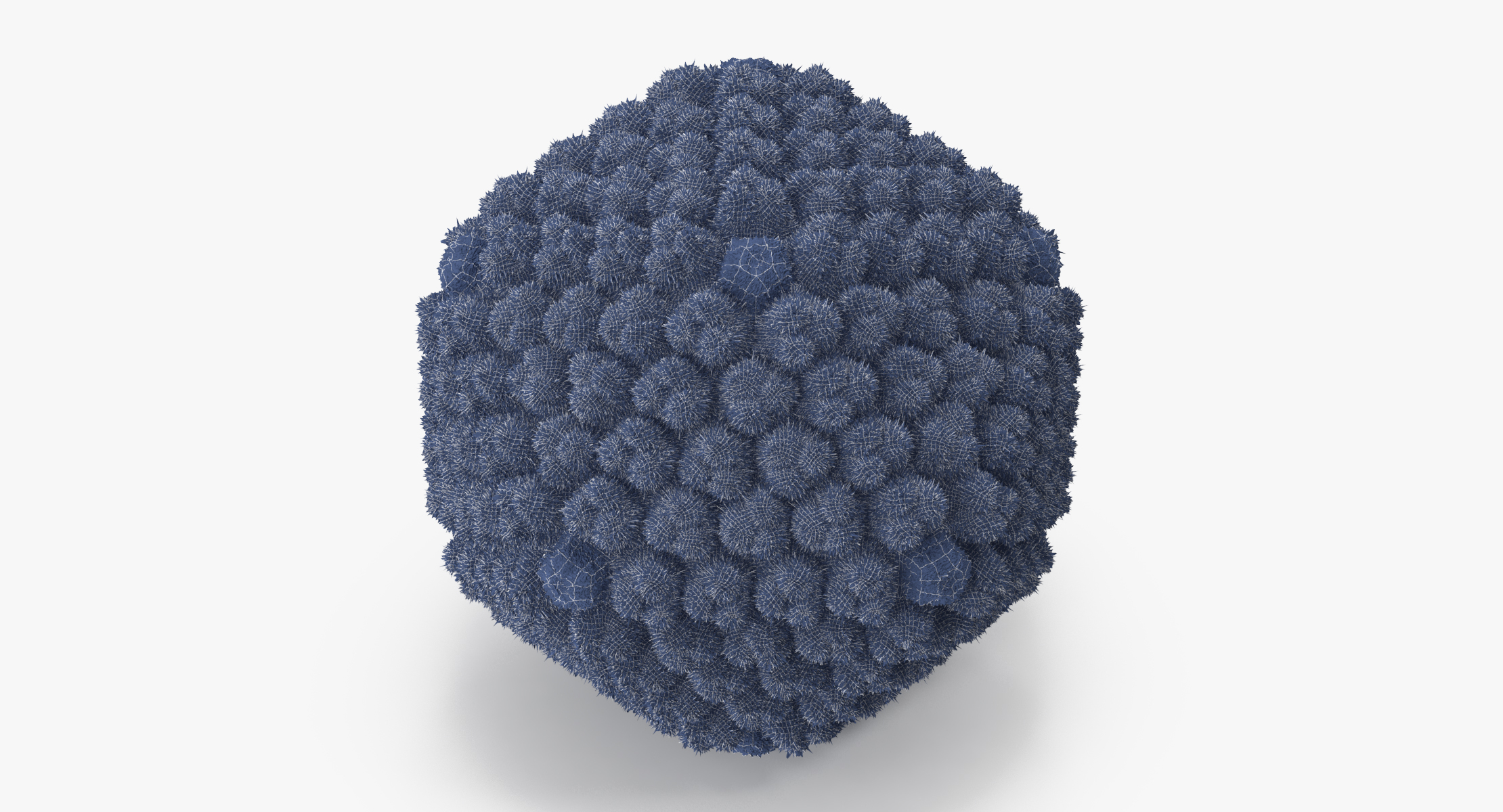 3d model virus adeno