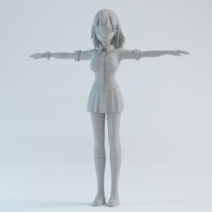 Blender Anime Models | TurboSquid