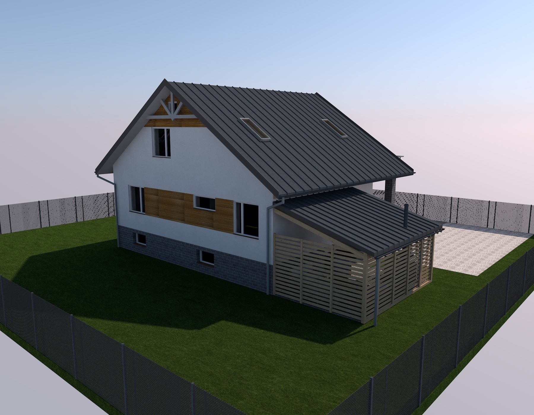 Archicad Hausmodell 3D-Modell - TurboSquid 1011362