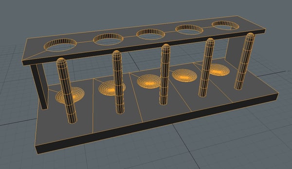 3d model chemistry lab equipment